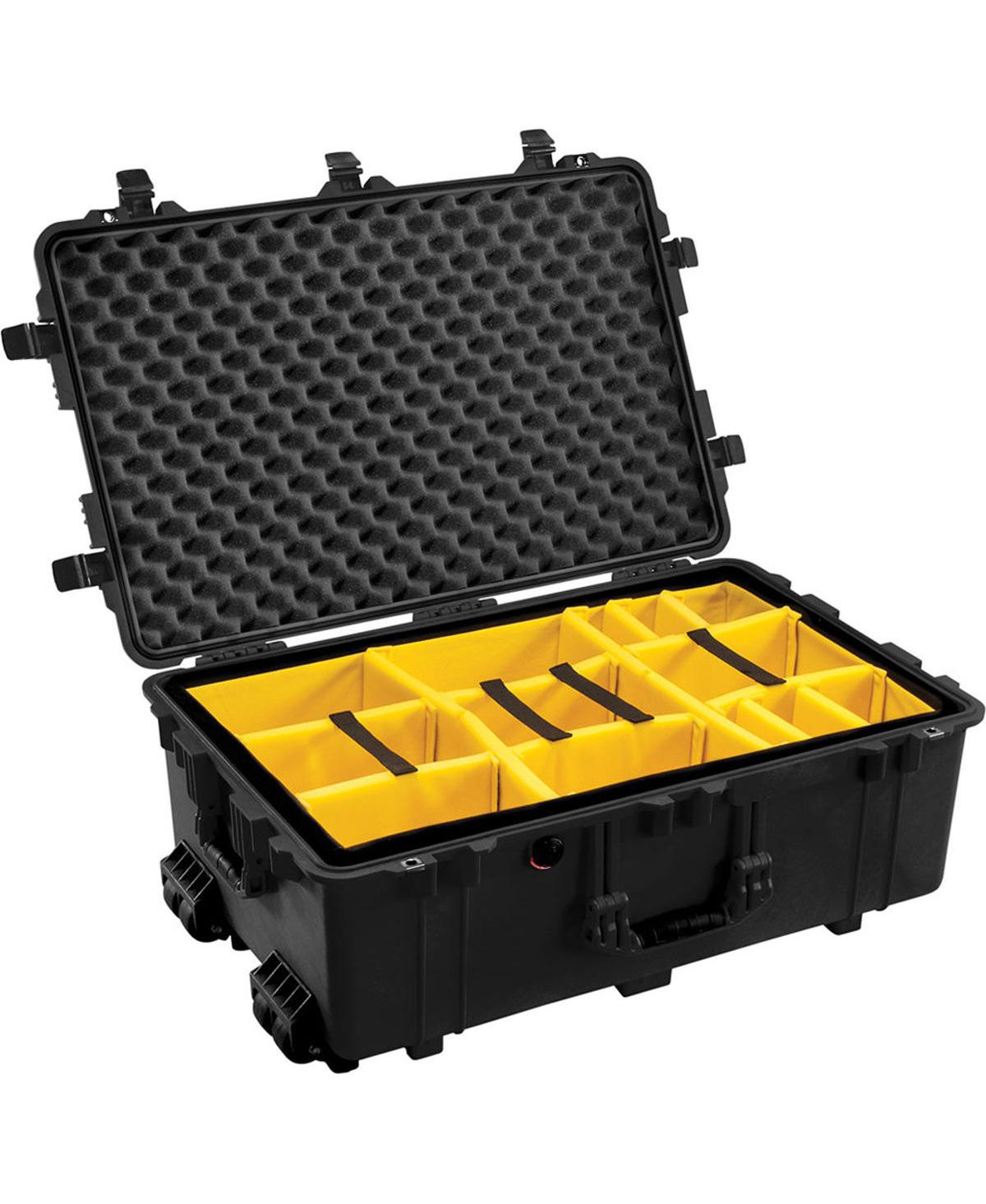 Click here for Pelican 1650 Watertight Wheeled Hard Case with Yel... prices
