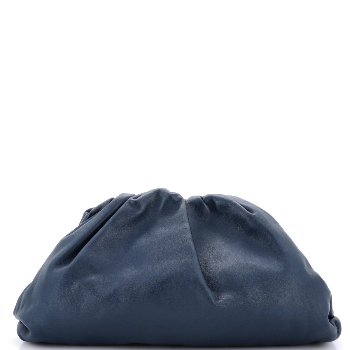 Click here for Pre-Owned Bottega Veneta The Pouch Leather - Blue prices