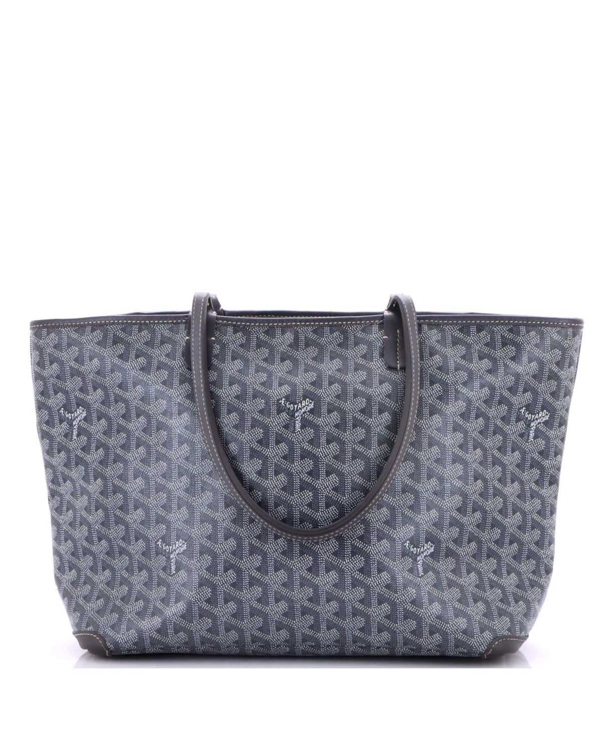 Click here for Pre-Owned Goyard Pm Artois Tote Coated Canvas - Gr... prices