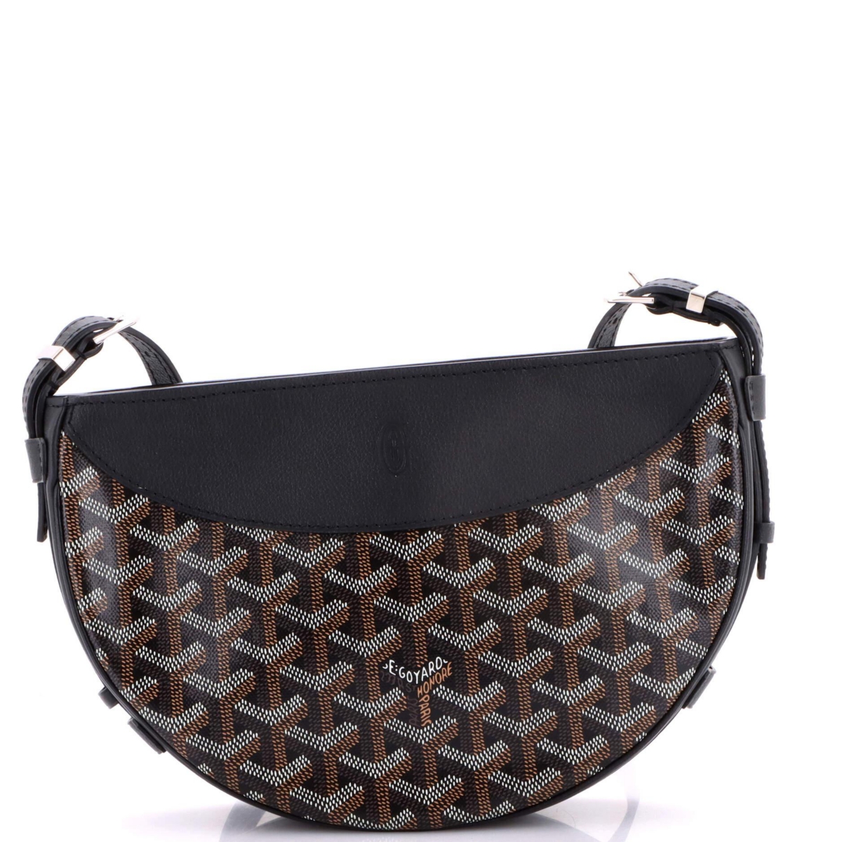 Click here for Pre-Owned Goyard Hirondelle Shoulder Bag Coated Ca... prices