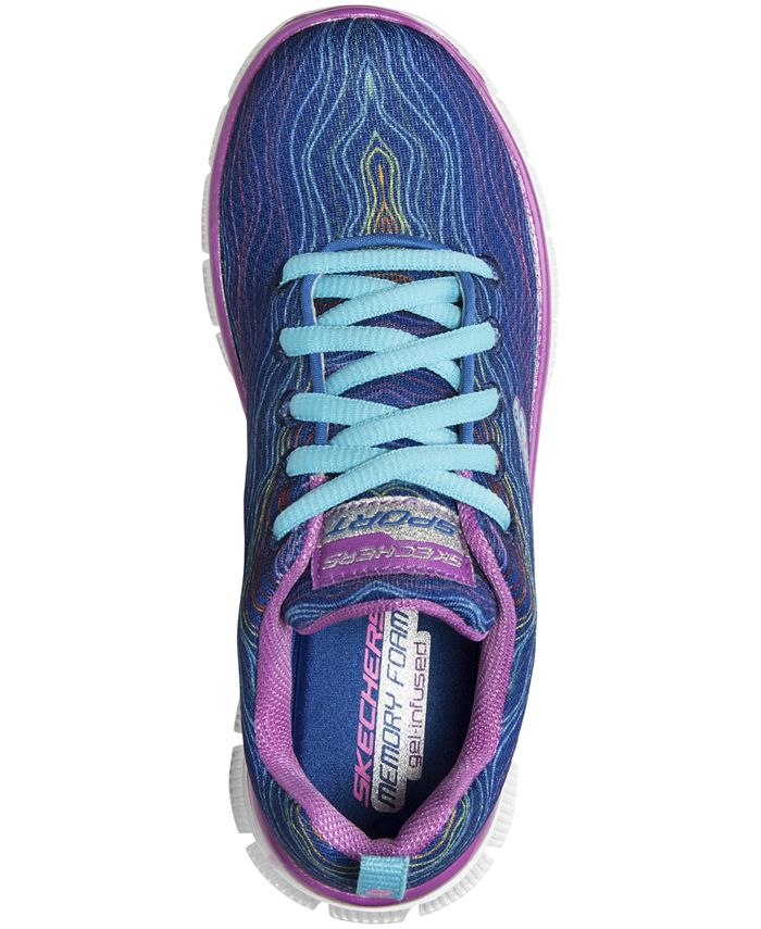 Skechers Girls' Skech Appeal - Eye Catcher Running Sneakers from Finish ...
