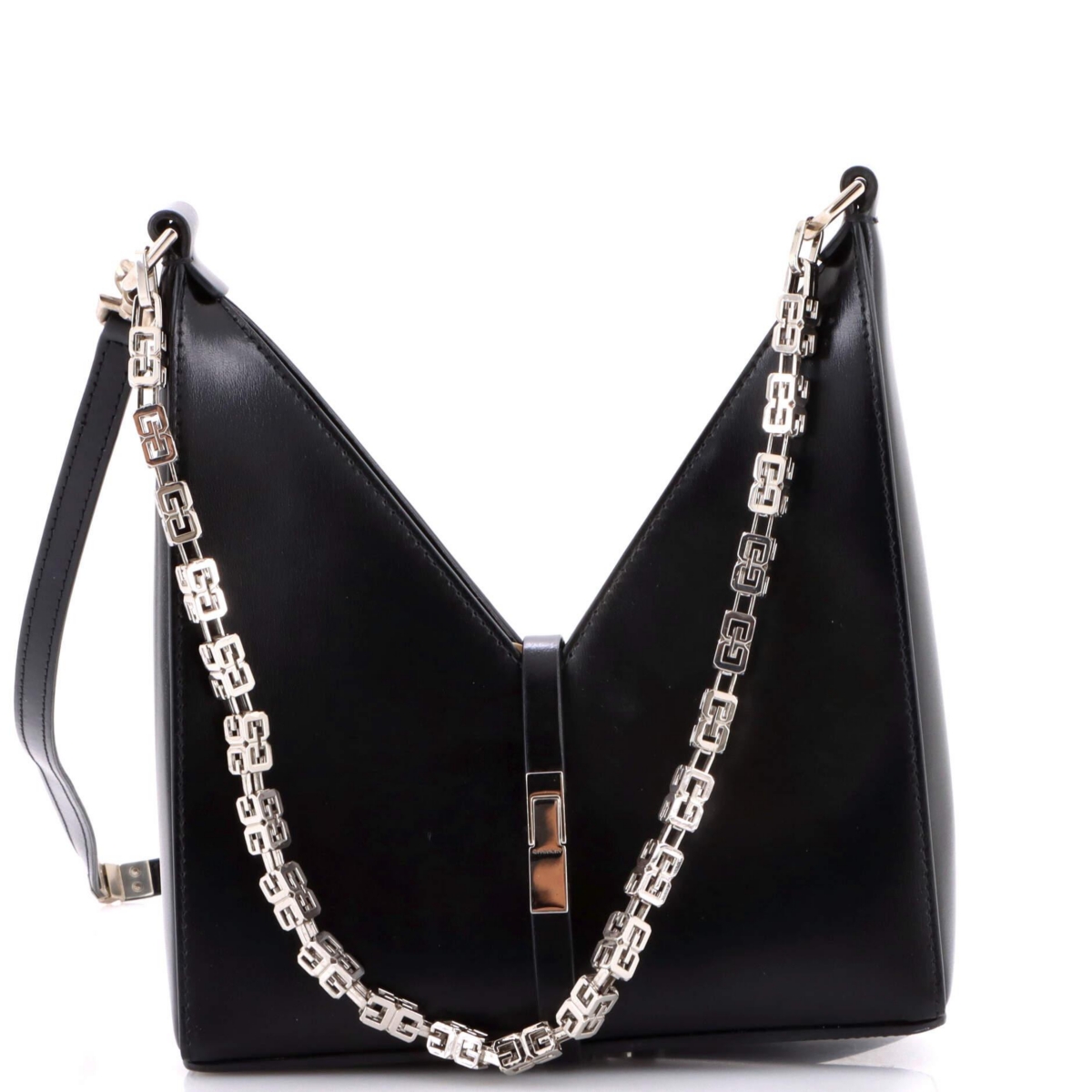 Click here for Pre-Owned Givenchy Mini Cut Out Bag Leather - Blac... prices