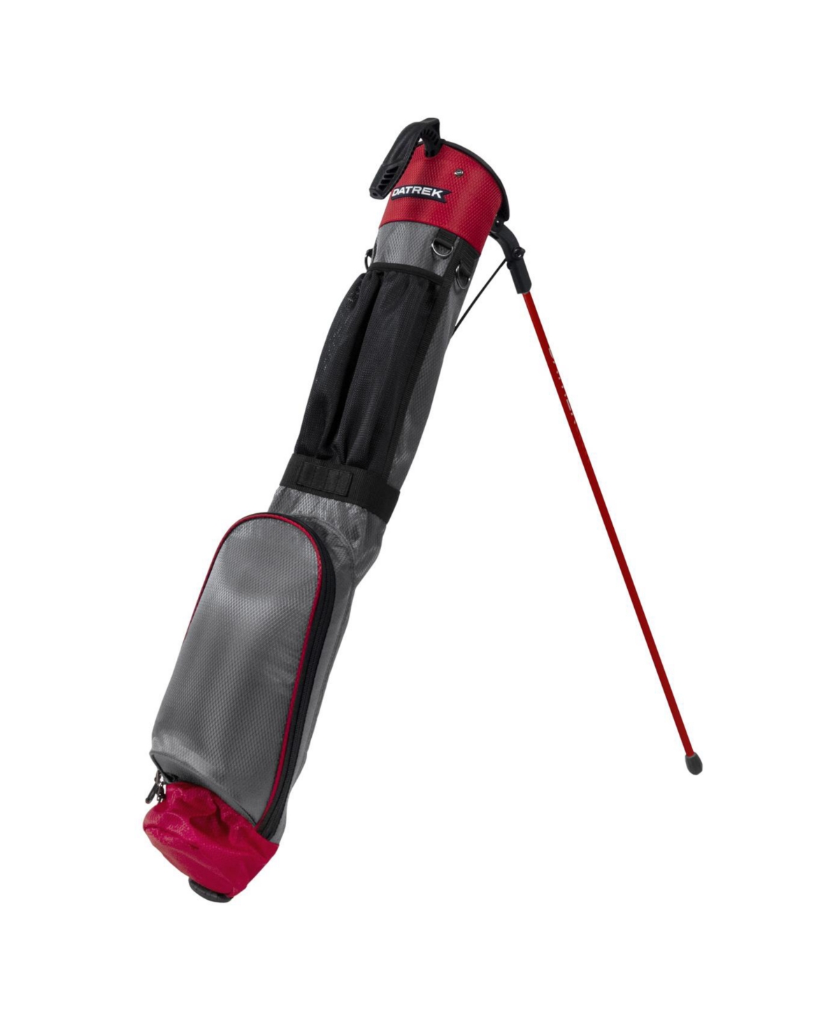 Click here for Datrek Ranger Sunday Golf Stand Bag - Red/charcoal prices