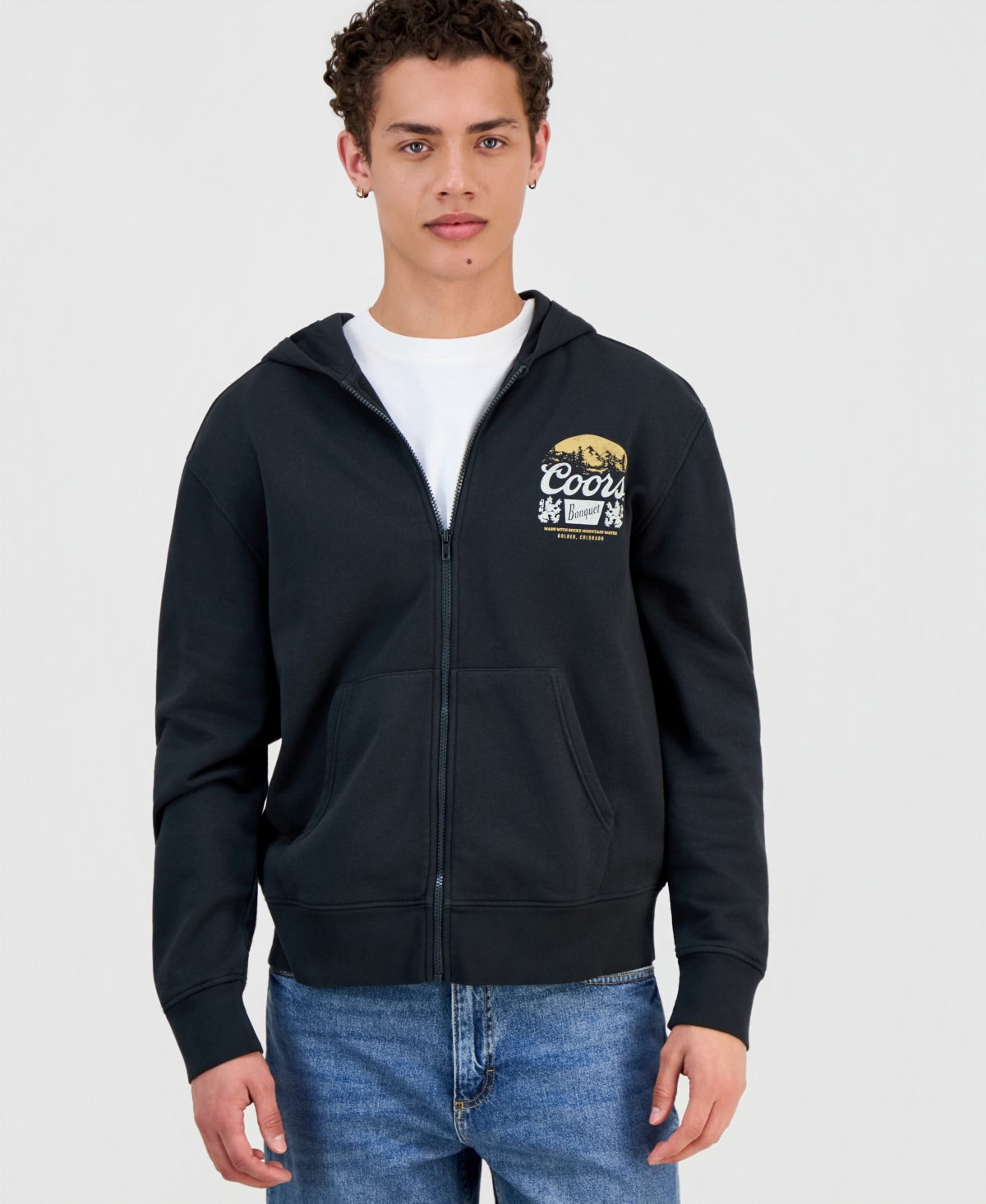 Click here for Sun + Stone Mens Coors Born in the Rockies Hoodie... prices