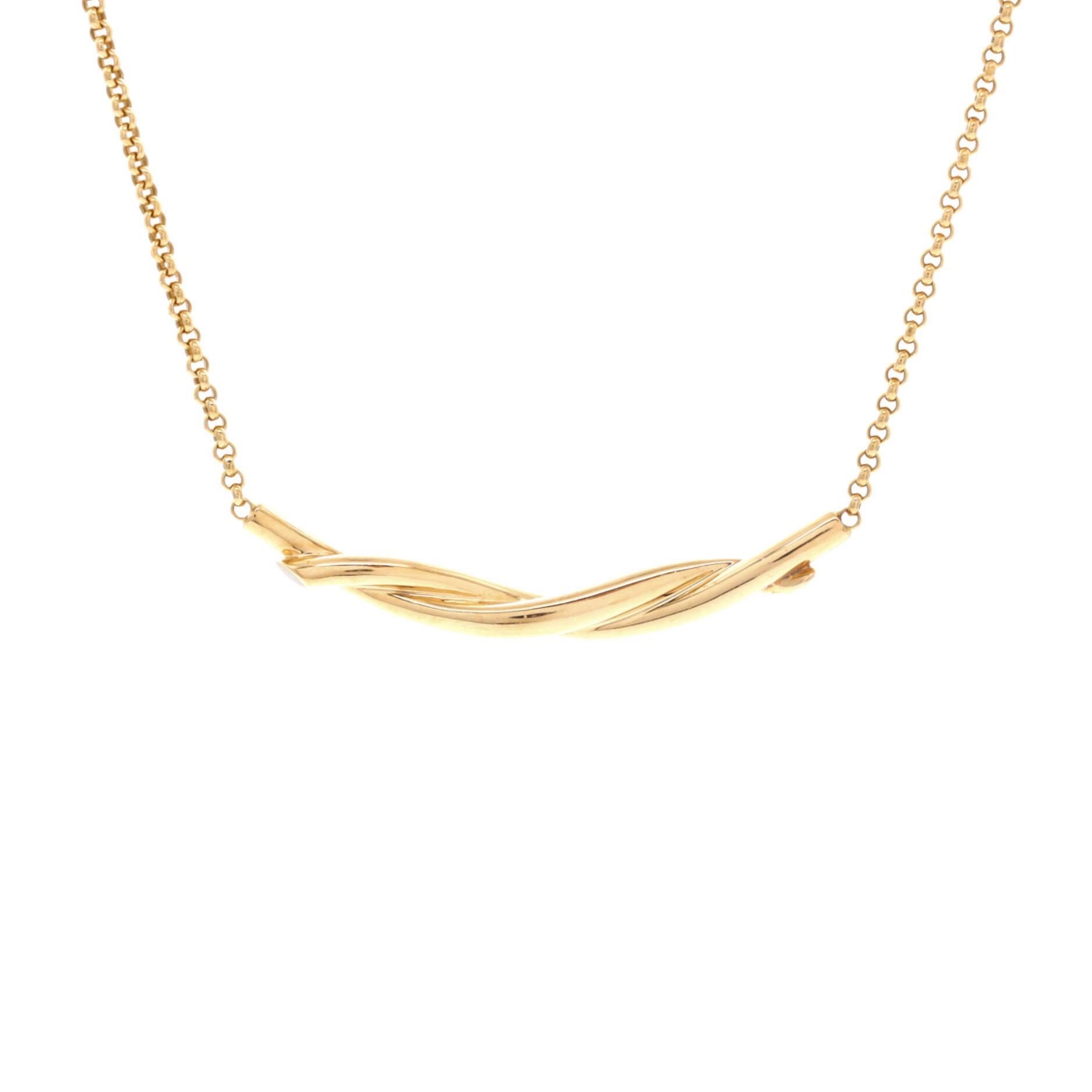 Click here for Pre-Owned Cartier Entrelaces Pendant Necklace - 18... prices