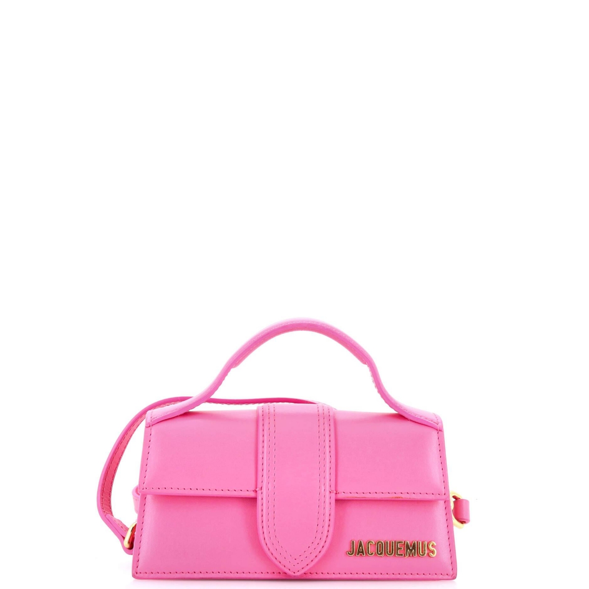 Click here for Pre-Owned Jacquemus Le Bambino Top Handle Flap Bag... prices