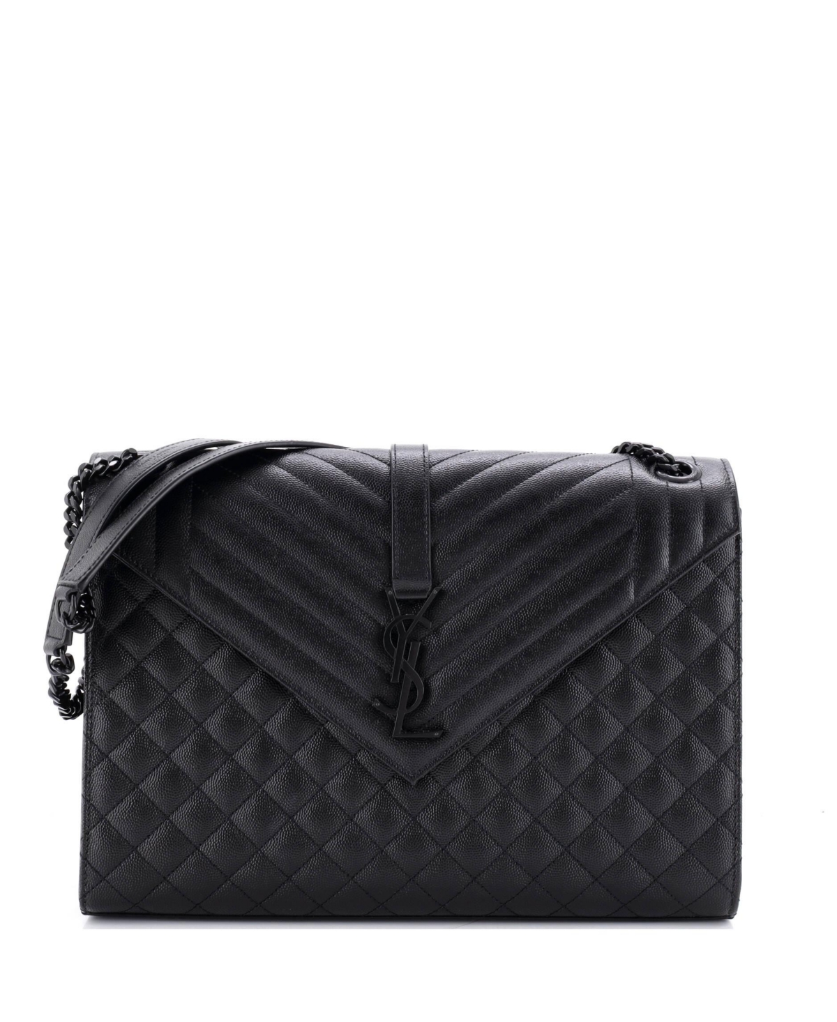 Click here for Pre-Owned Saint Laurent Large Classic Monogram Env... prices