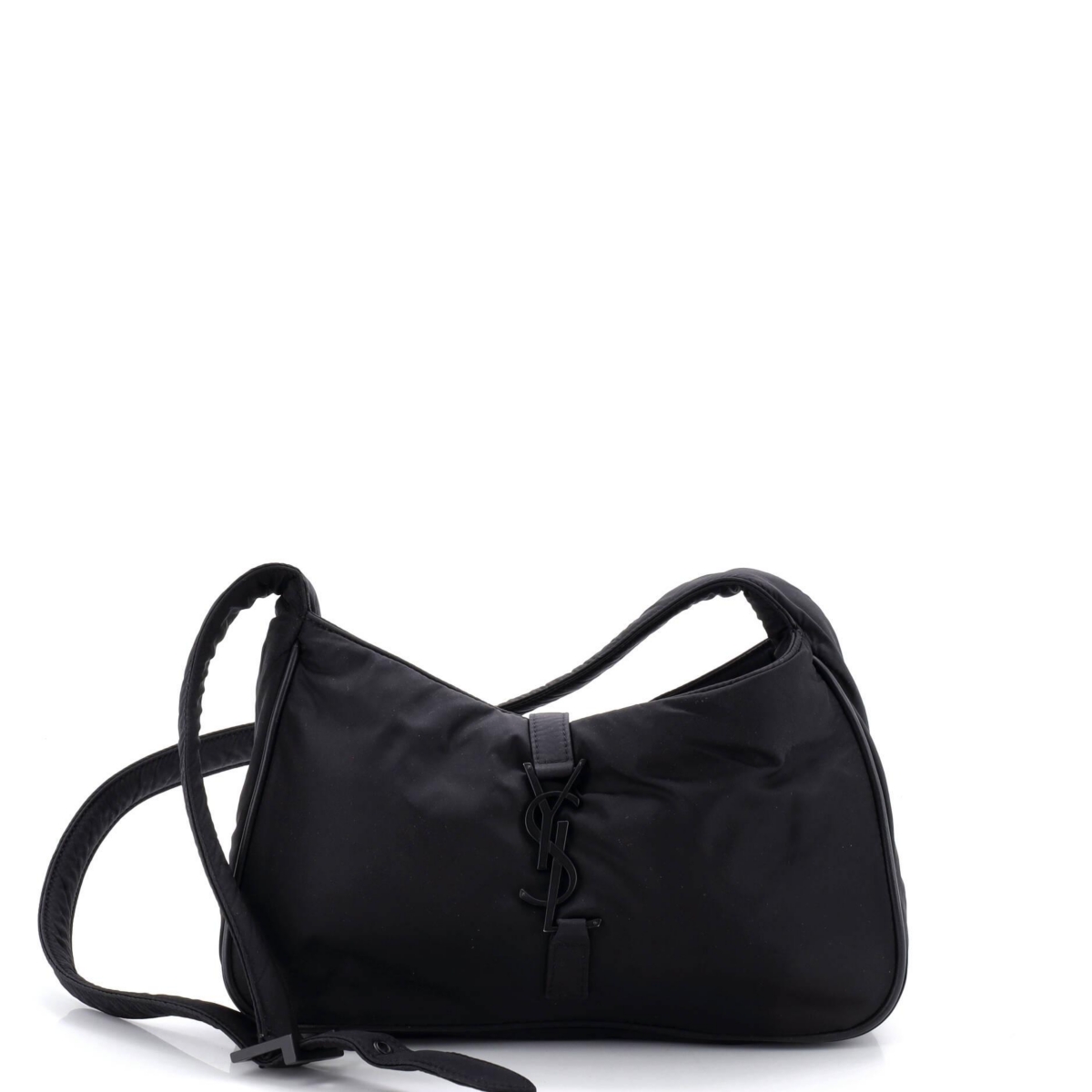 Click here for Pre-Owned Saint Laurent Small Le 5 a 7 Hobo Nylon... prices