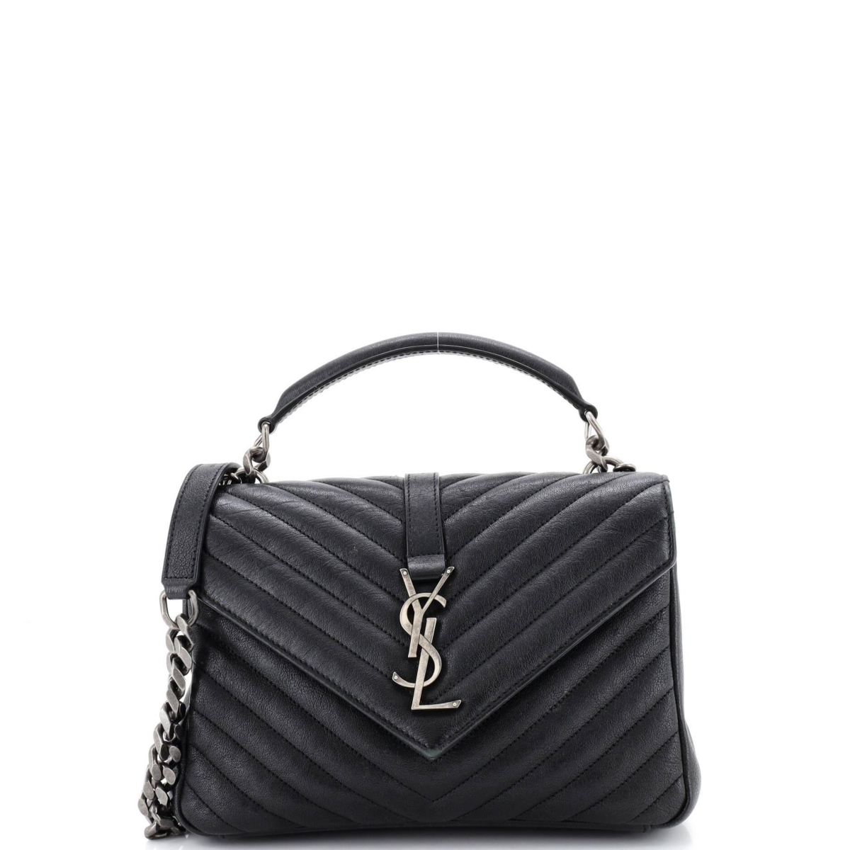 Click here for Pre-Owned Saint Laurent Medium Classic Monogram Co... prices