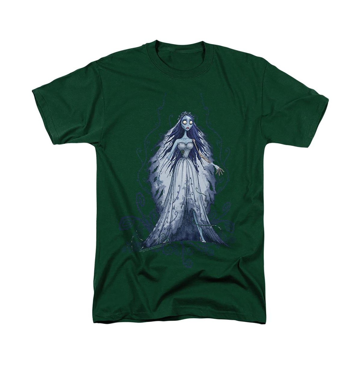 Click here for Corpse Bride Mens Vines T Shirt - Hunter green prices
