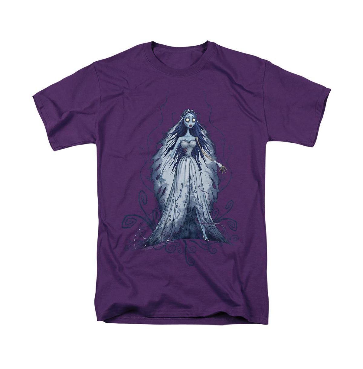 Click here for Corpse Bride Mens Vines T Shirt - Purple prices