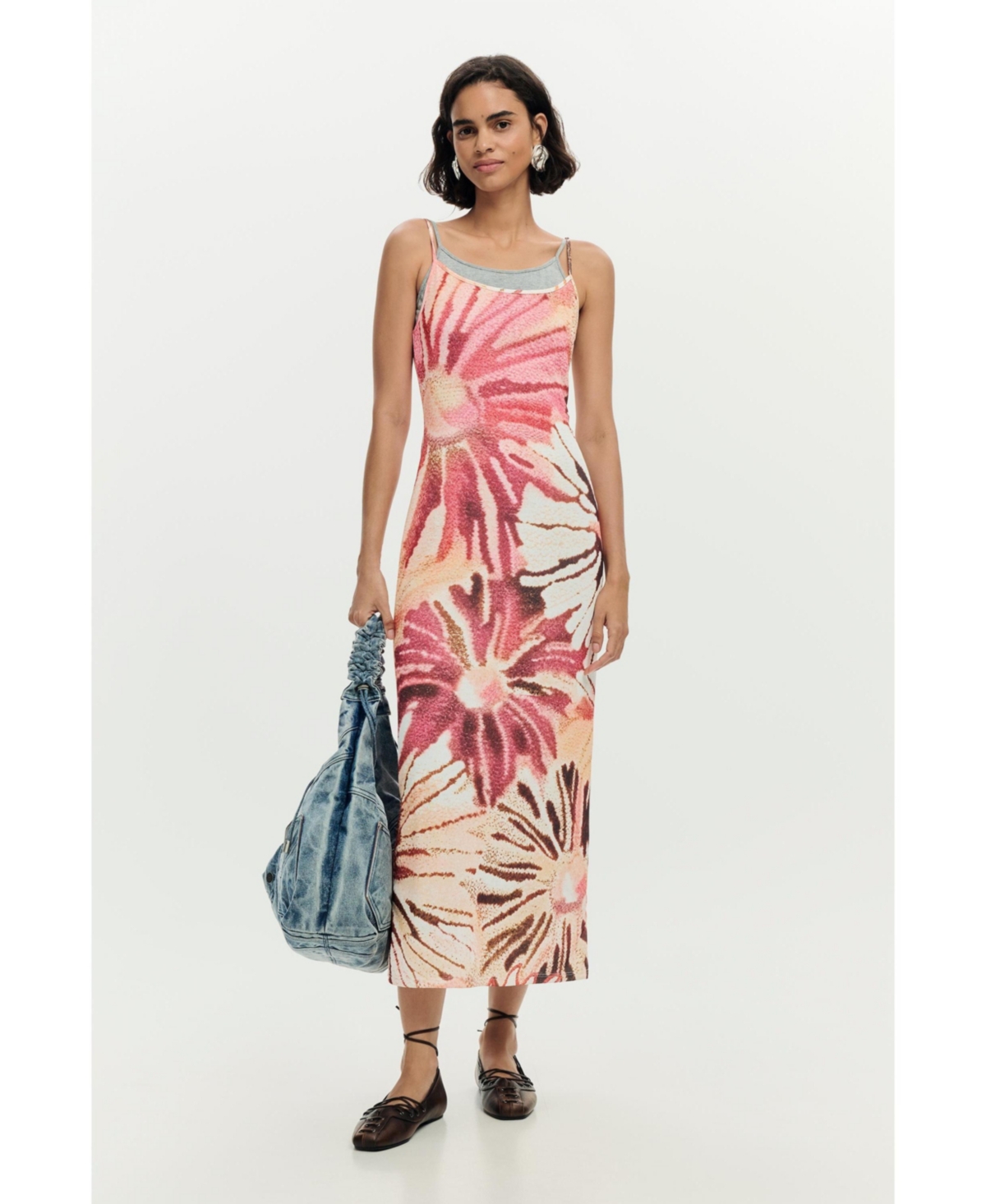 Click here for Desigual Womens 2-in-1 dress - Multi prices