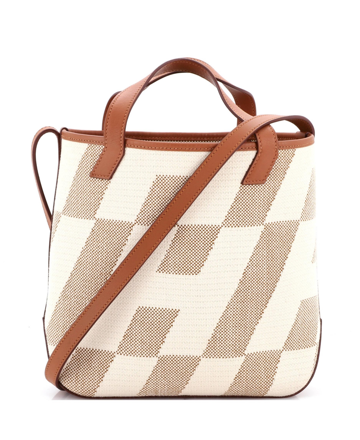 Click here for Pre-Owned HERMES 27 Cabas H en Biais Tote Canvas w... prices
