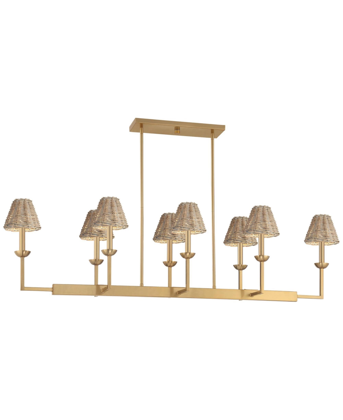 Click here for Possini Euro Design Kime 8-Light Island Chandelier... prices