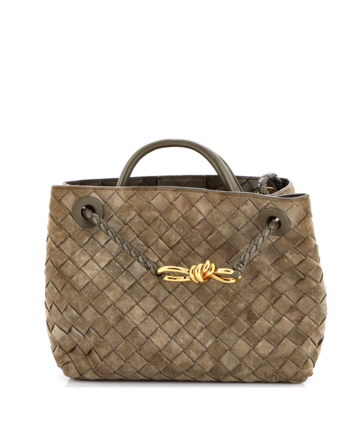 Click here for Pre-Owned Bottega Veneta Small Andiamo Top Handle... prices