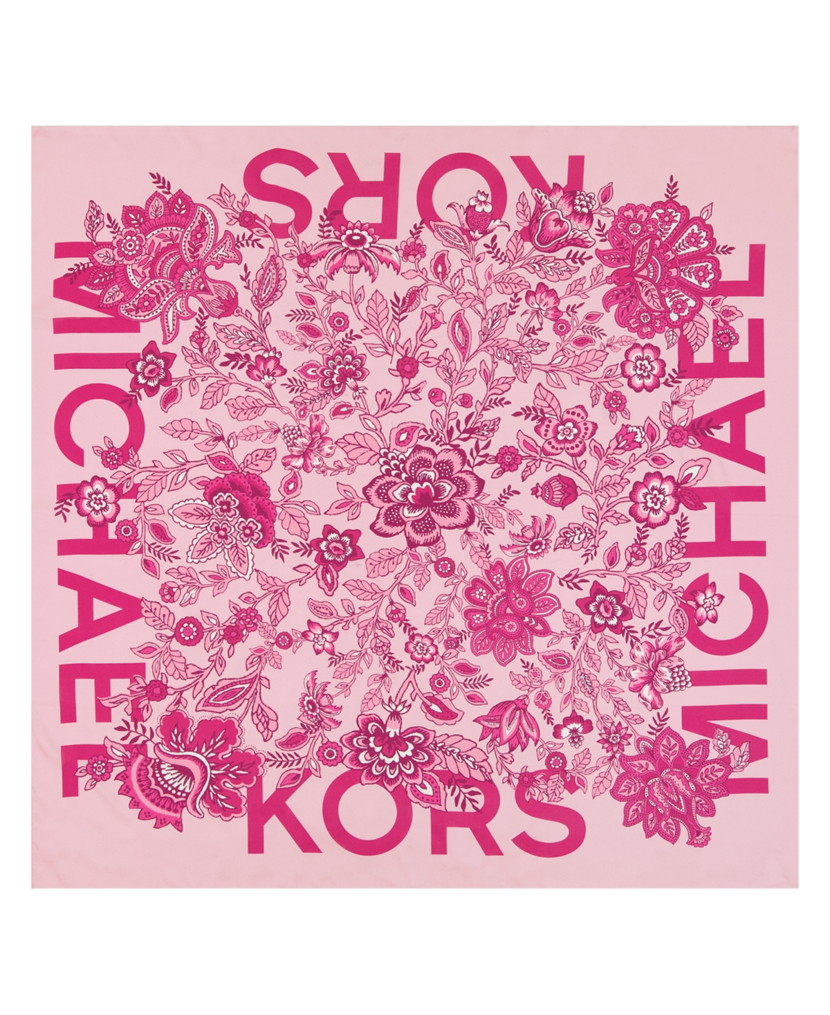 Click here for Michael Michael Kors Medallion Fleur Silk Square S... prices