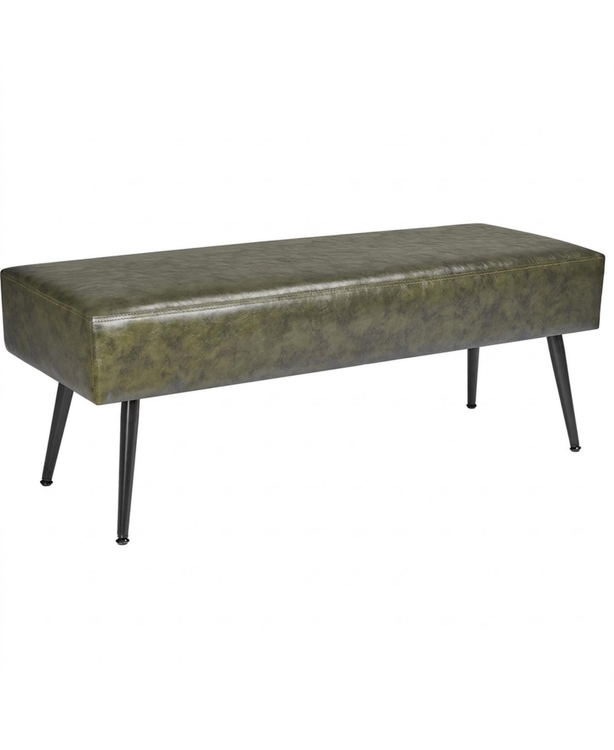 Click here for Sugift Leather Bedroom Bench 43 Inch Pu Upholstere... prices