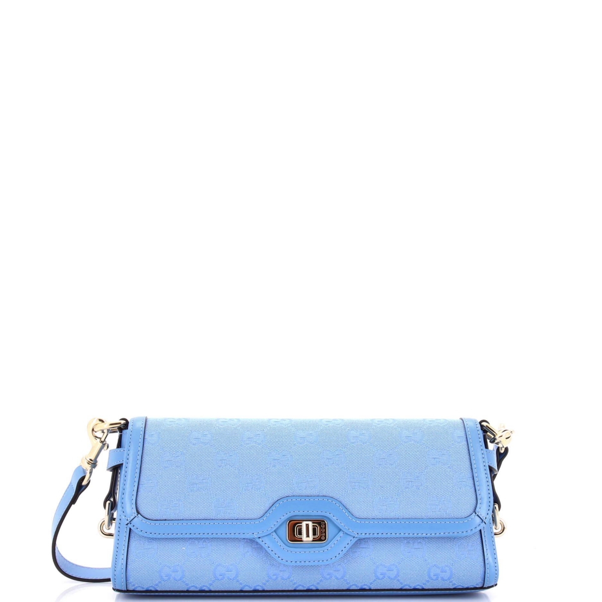Click here for Pre-Owned Gucci Small Luce Shoulder Bag Canvas - B... prices