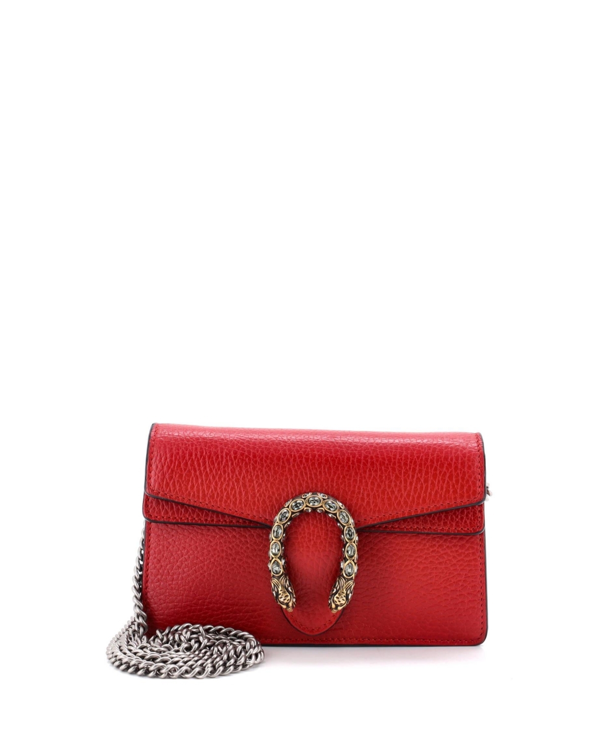 Click here for Pre-Owned Gucci Super Mini Dionysus Bag Leather -... prices