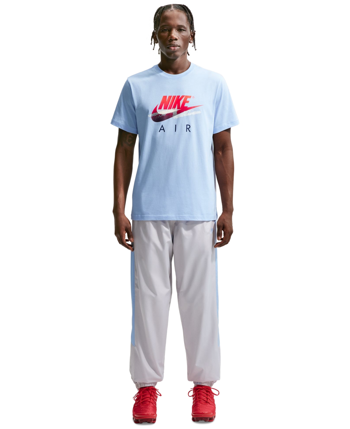 Click here for Nike Mens Dna Futura Crewneck T-Shirt - Hydrogen B... prices