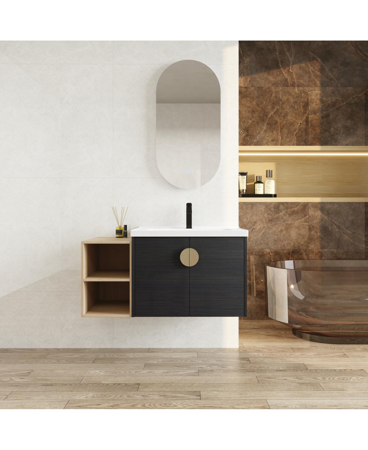 Click here for Sillysis Wall Mounted Bathroom Vanity with Ceramic... prices