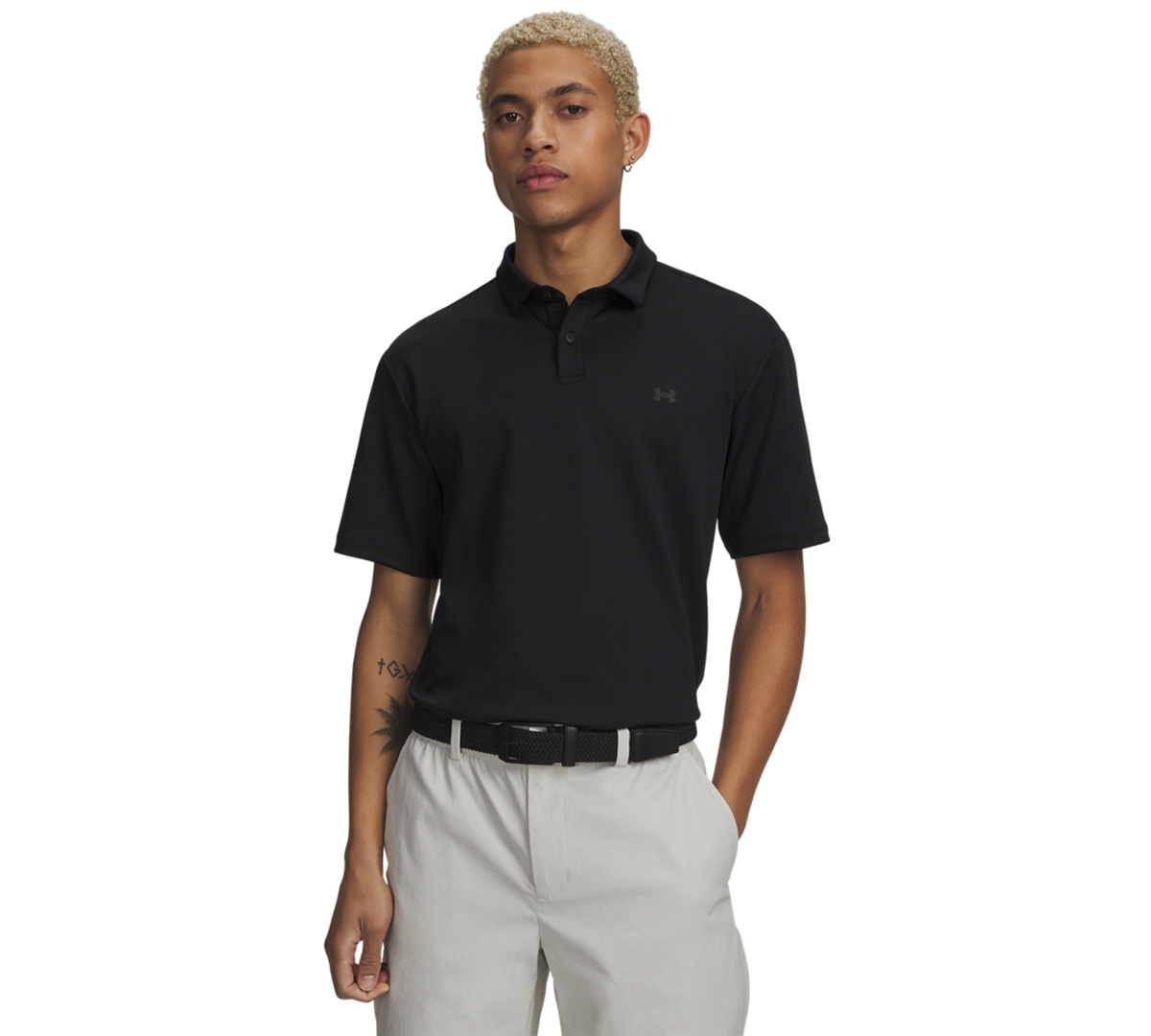 Click here for Under Armour Mens Motion Polo Shirt - Black prices
