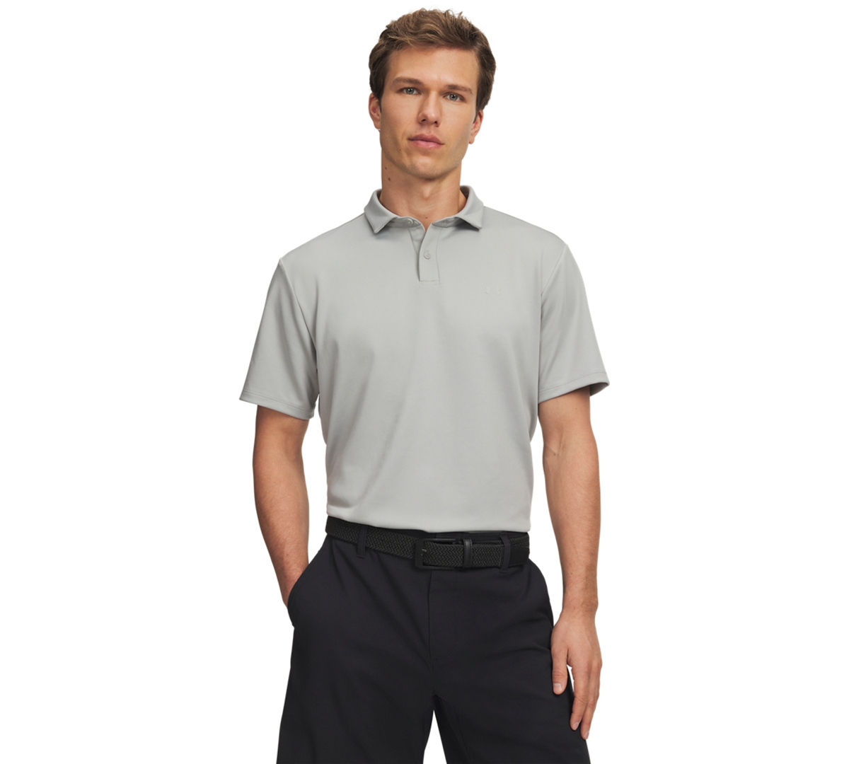 Click here for Under Armour Mens Motion Polo Shirt - Titanium prices