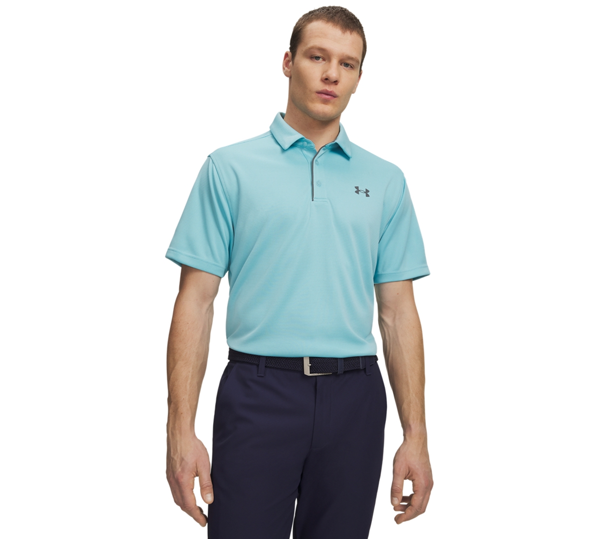 Click here for Under Armour Mens Tech Polo T-Shirt - Blue Haze prices
