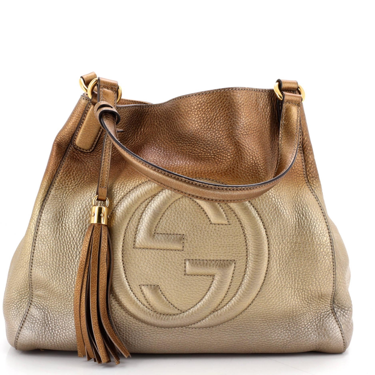 Click here for Pre-Owned Gucci Medium Soho Shoulder Bag Leather -... prices