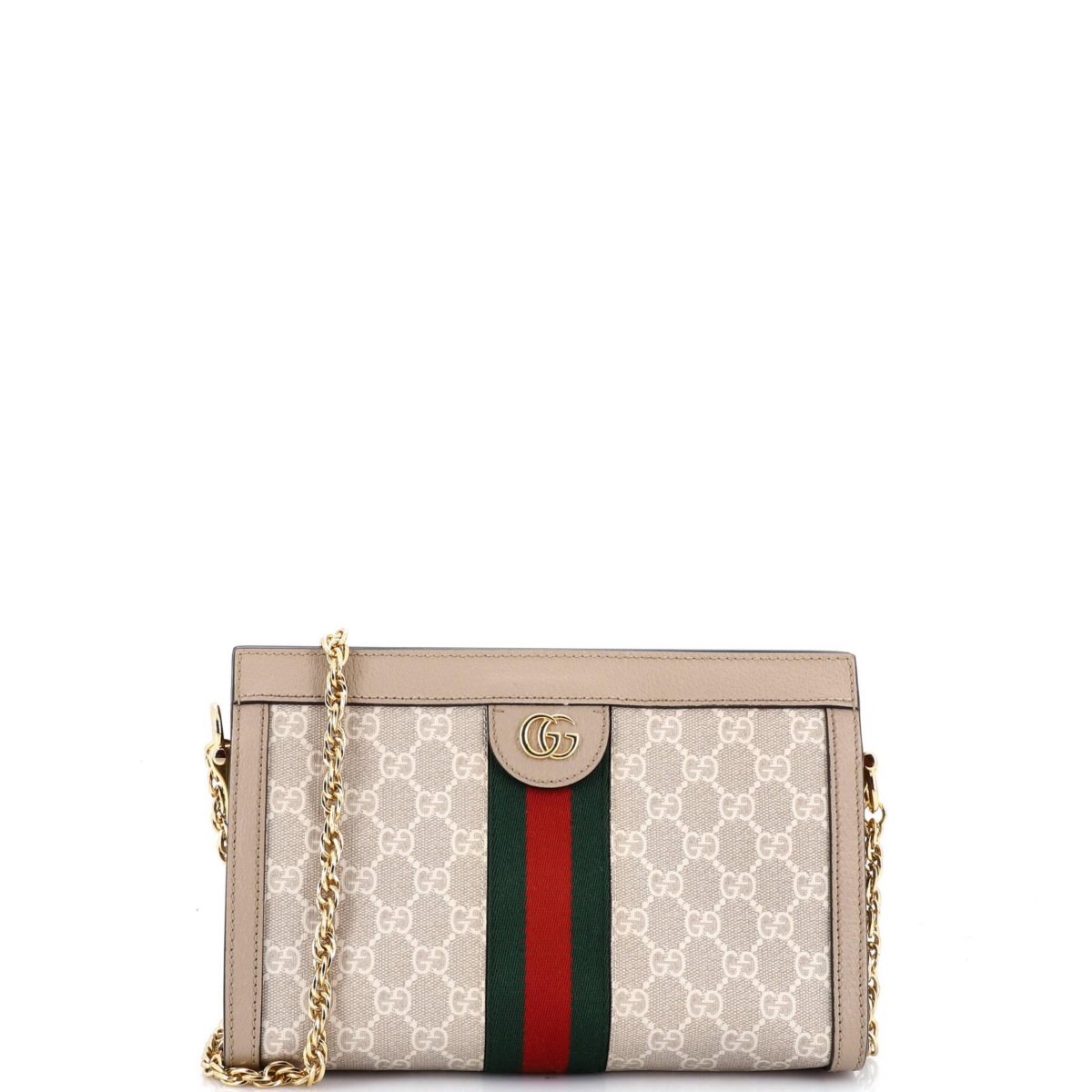 Click here for Pre-Owned Gucci Small Ophidia Chain Shoulder Bag G... prices