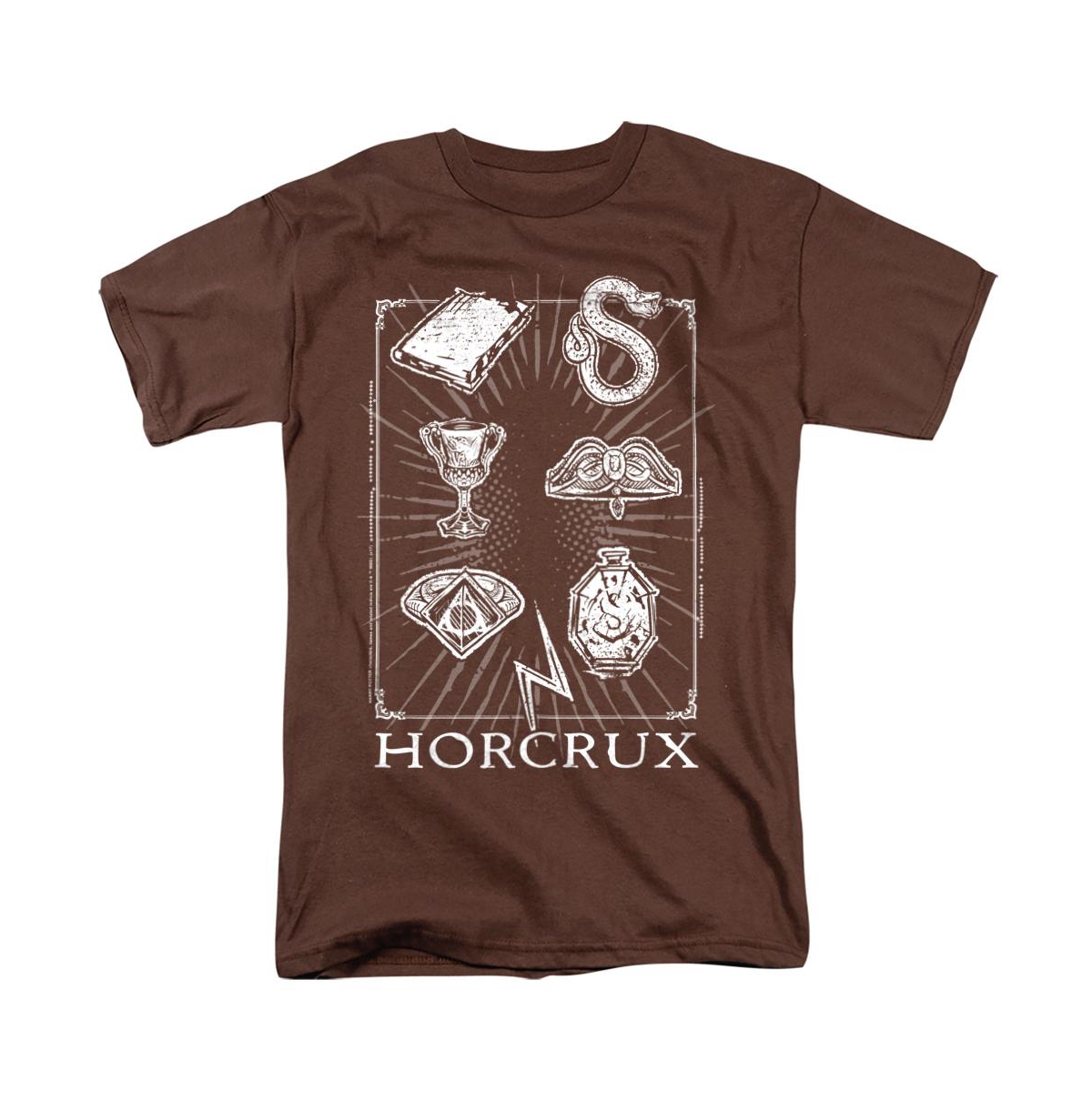 Click here for Harry Potter Mens Horcrux Symbols T-Shirt - Coffee prices