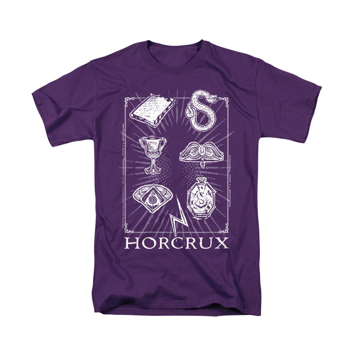 Click here for Harry Potter Mens Horcrux Symbols T-Shirt - Purple prices