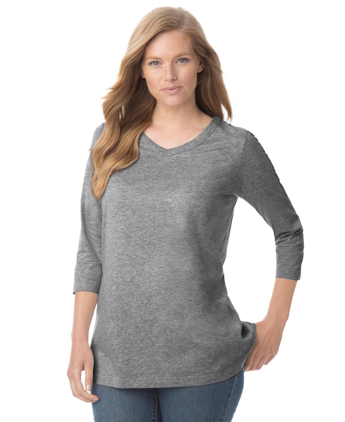 Click here for Woman Within Plus Size Within Perfect Three-Quarte... prices
