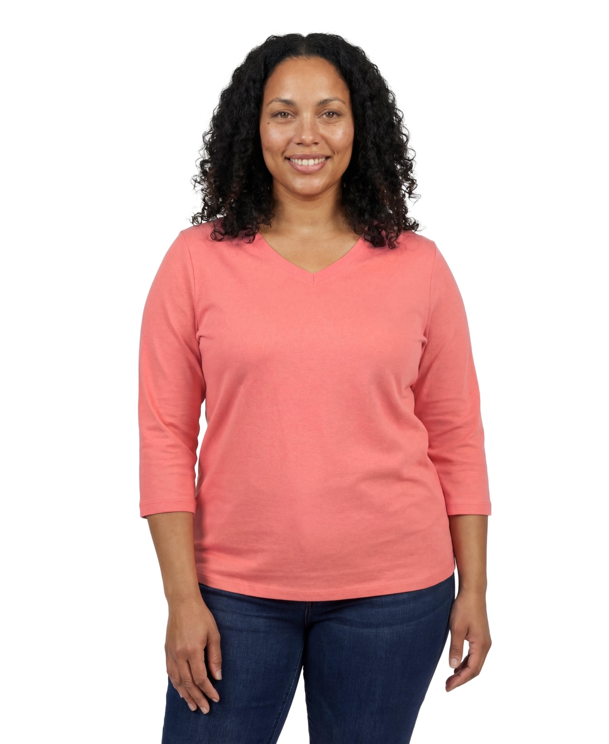 Click here for Woman Within Plus Size Within Perfect Three-Quarte... prices