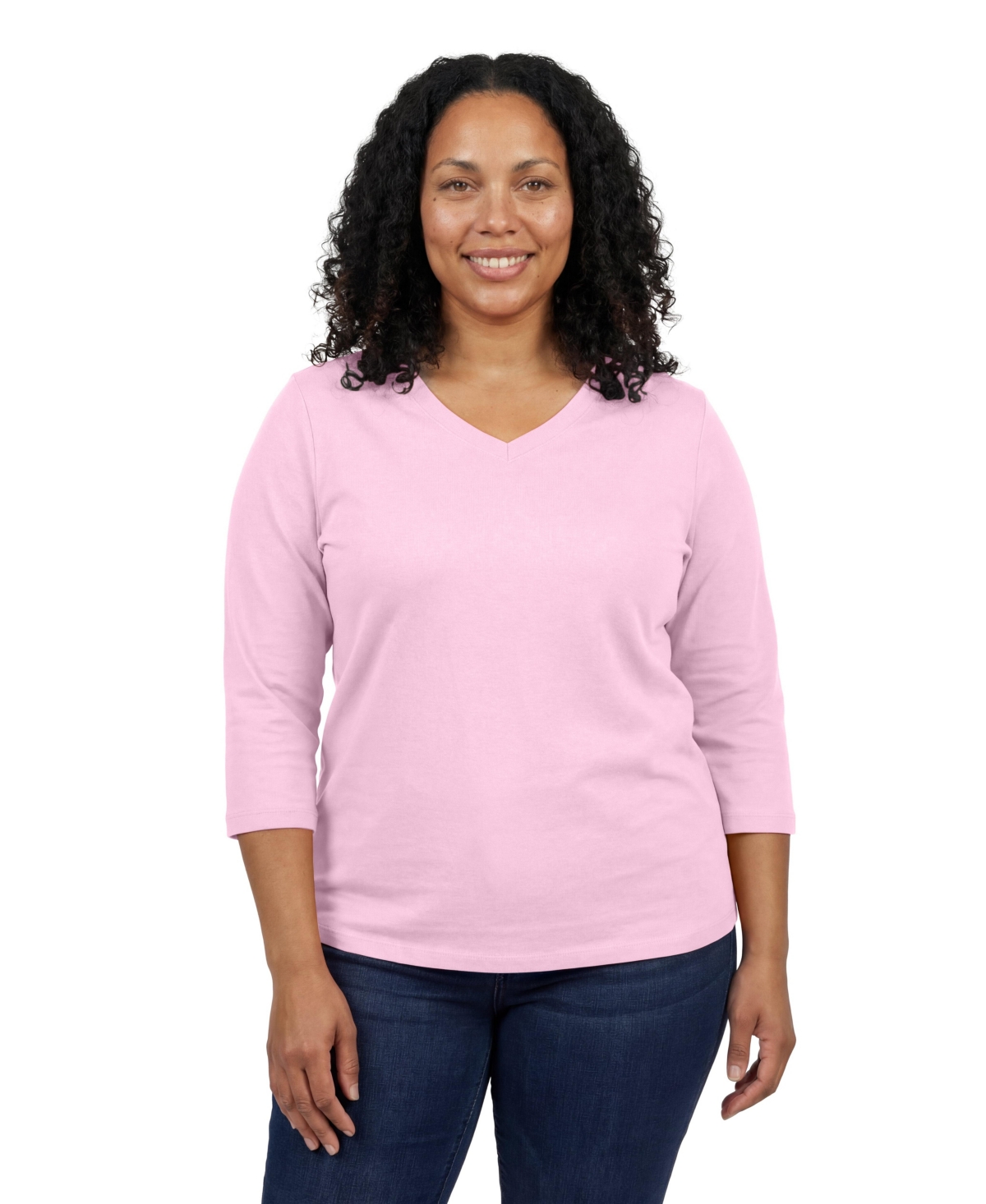 Click here for Woman Within Plus Size Within Perfect Three-Quarte... prices