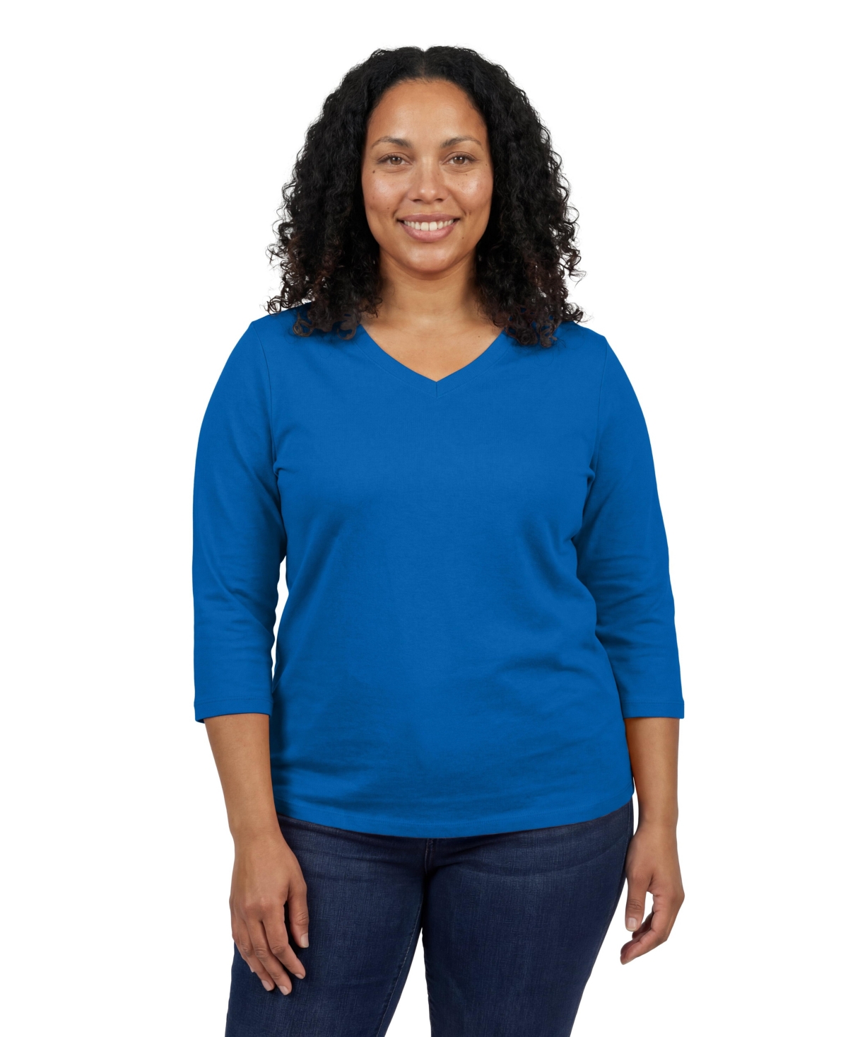 Click here for Woman Within Plus Size Within Perfect Three-Quarte... prices