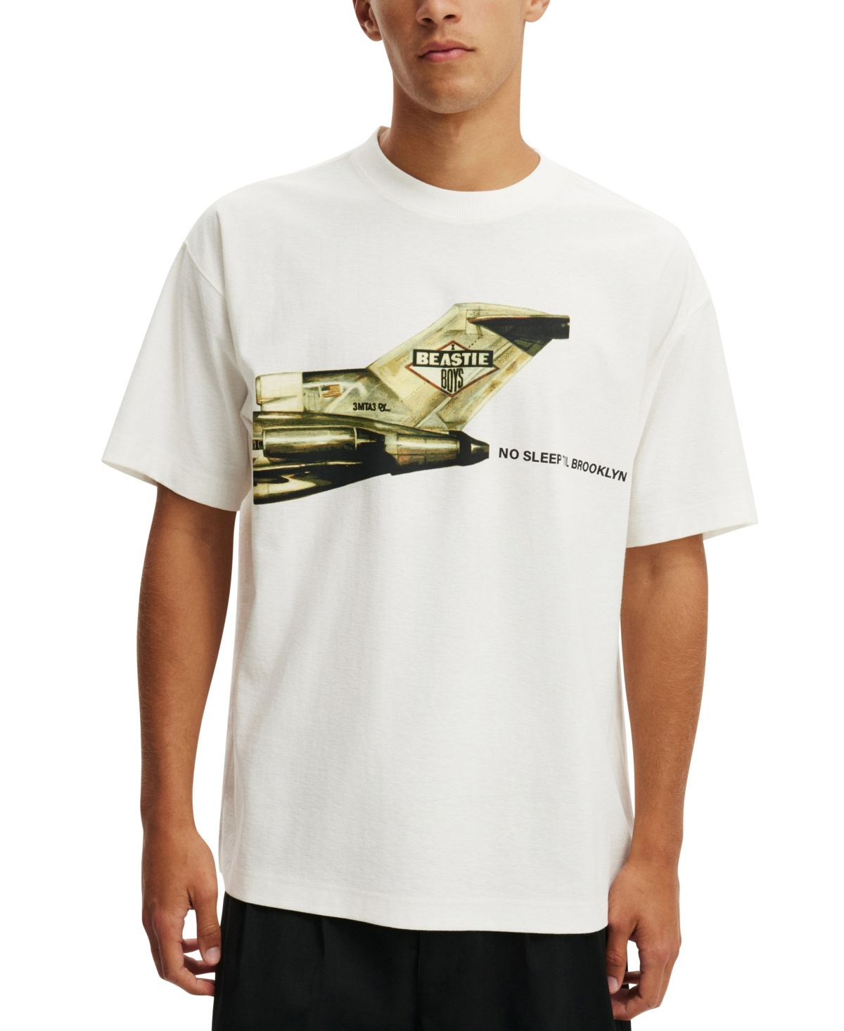 Click here for Cotton On Mens Modern Box-Fit Premium Music T-Shir... prices