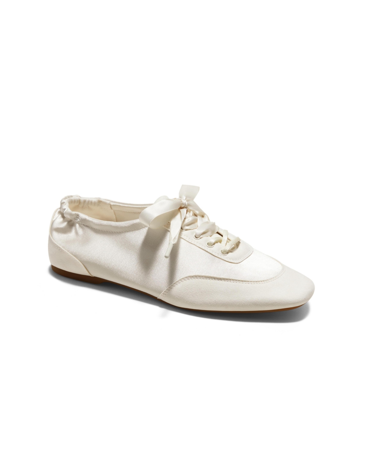 Click here for Vivaia Womens Cristina Square-Toe Lace-Up Satin Sn... prices