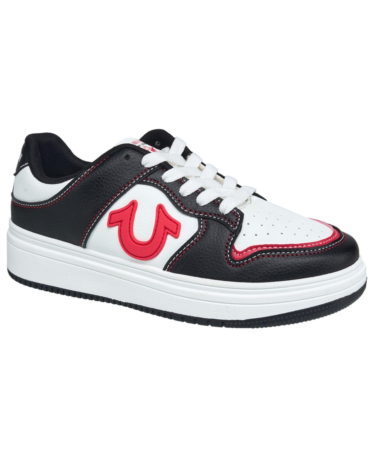 Click here for True Religion Womens Flo Sneaker - Black red prices