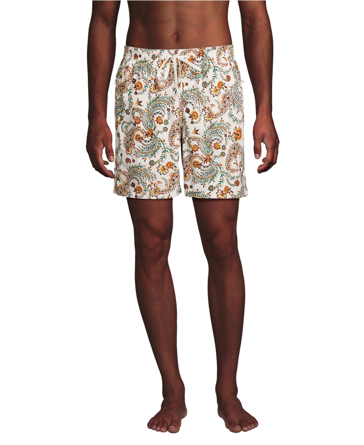 Click here for Lands End Mens 7 Inch Volley Hydroliner Swim Trunk... prices