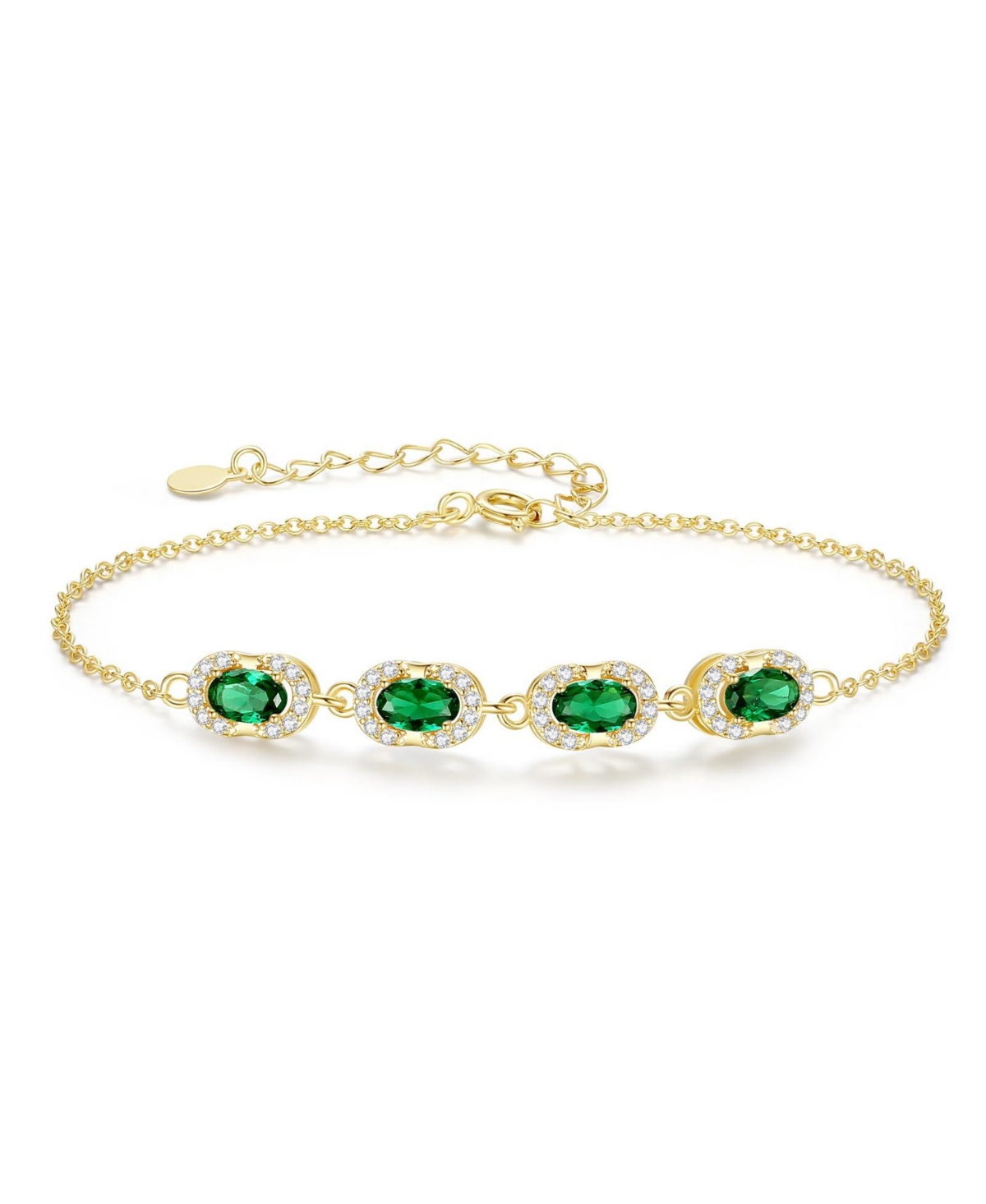 Click here for Gnuadz Birthstone Bracelet Women Dainty Link Jewel... prices