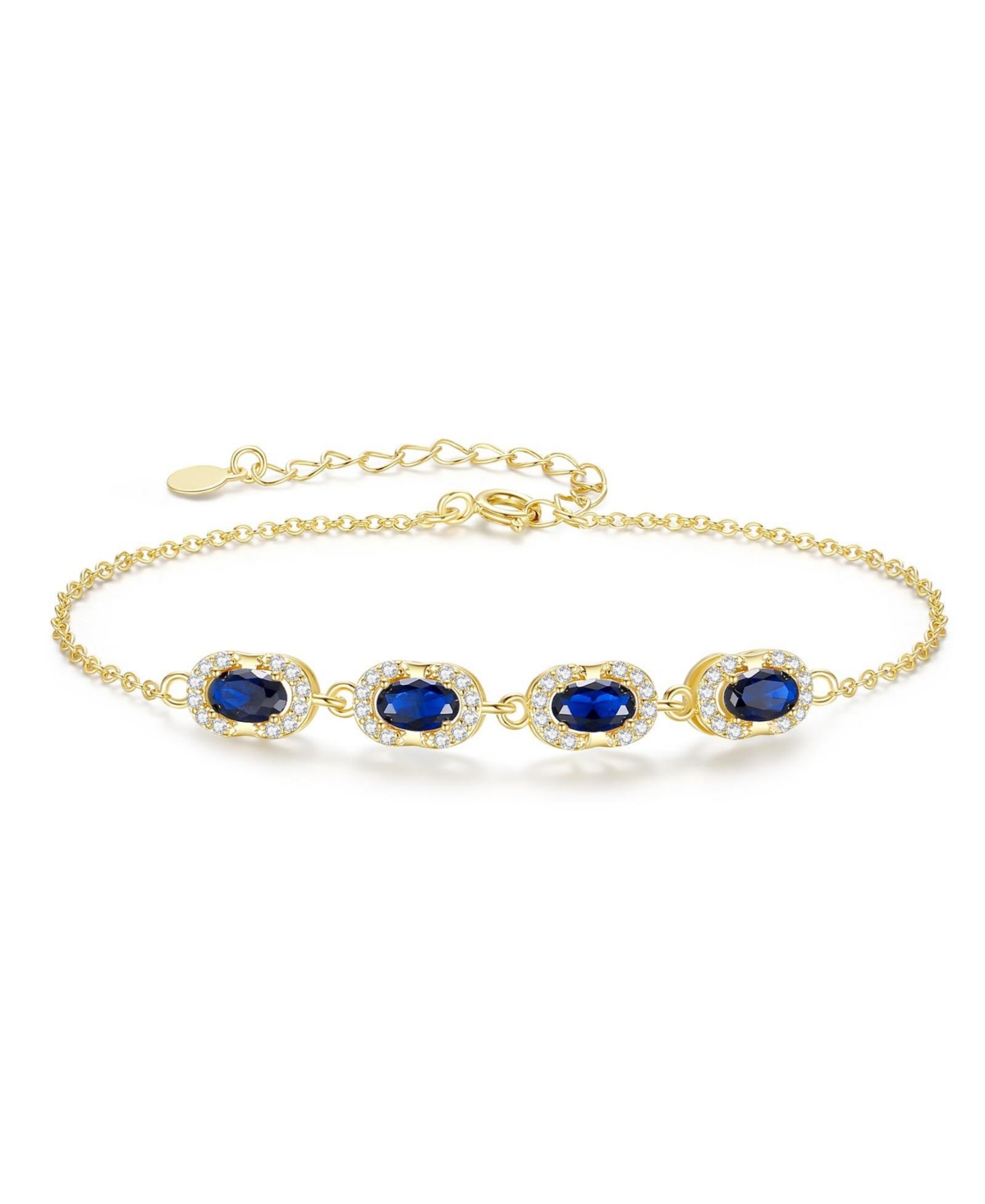 Click here for Gnuadz Birthstone Bracelet Women Dainty Link Jewel... prices