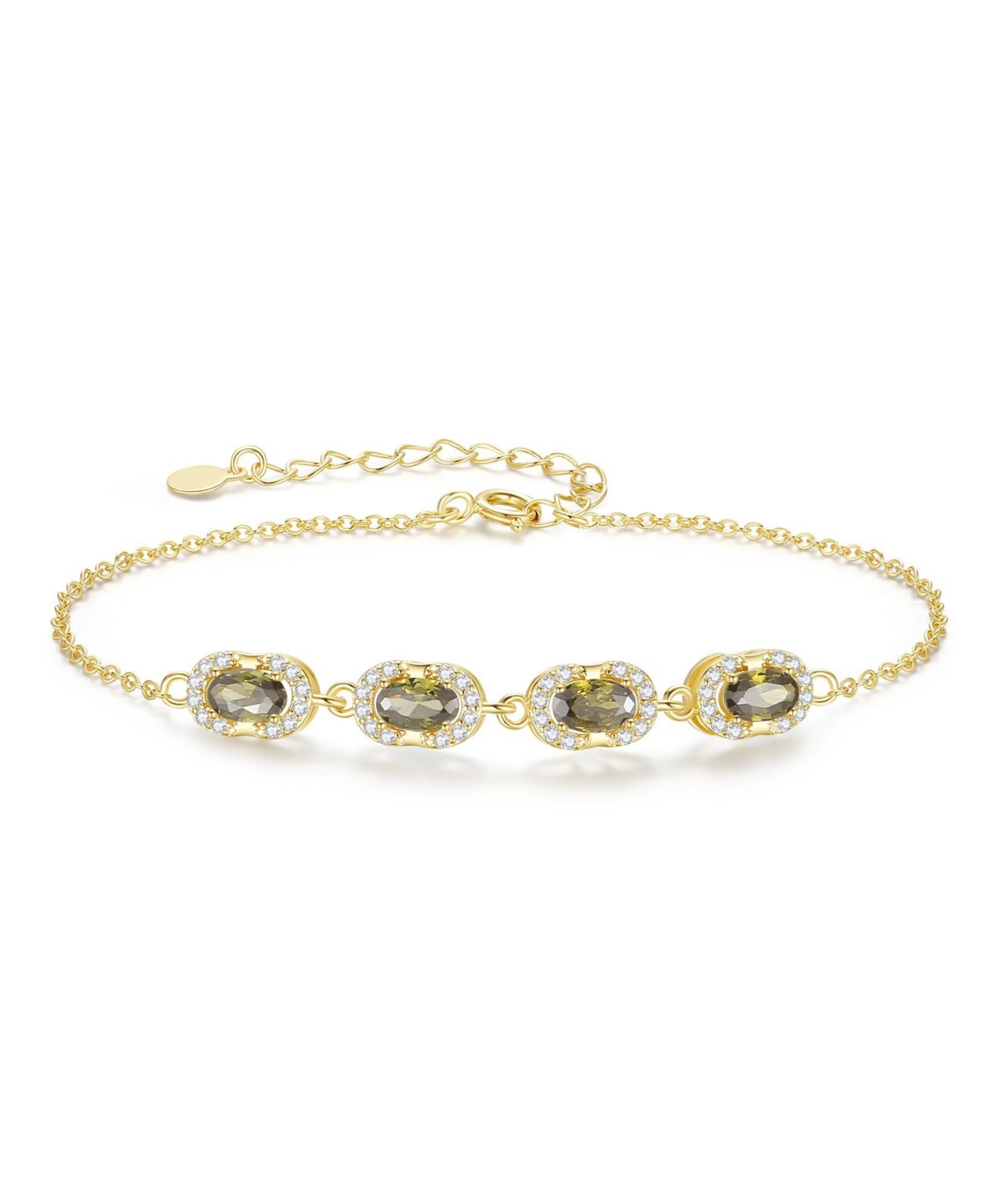 Click here for Gnuadz Birthstone Bracelet Women Dainty Link Jewel... prices
