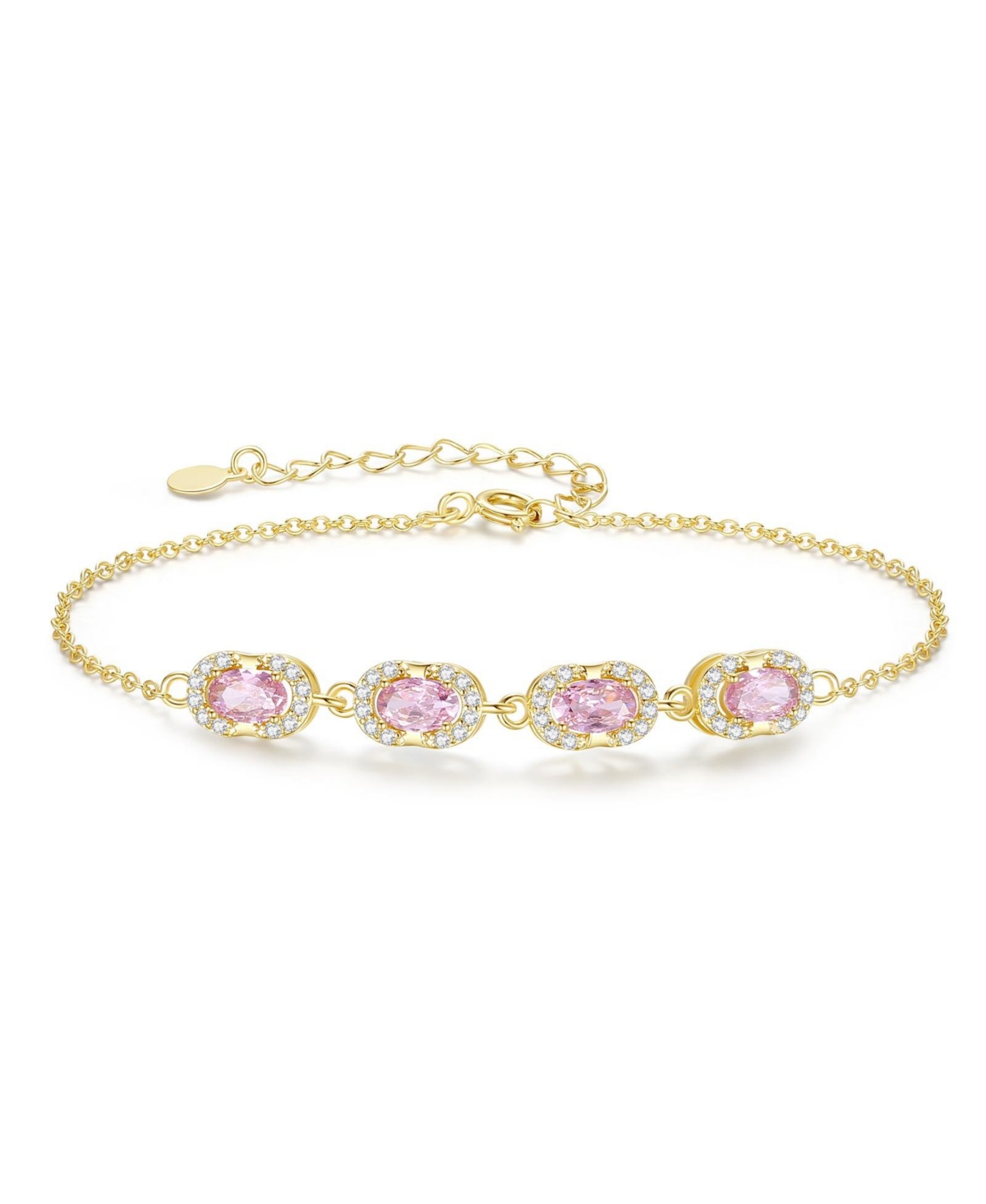 Click here for Gnuadz Birthstone Bracelet Women Dainty Link Jewel... prices