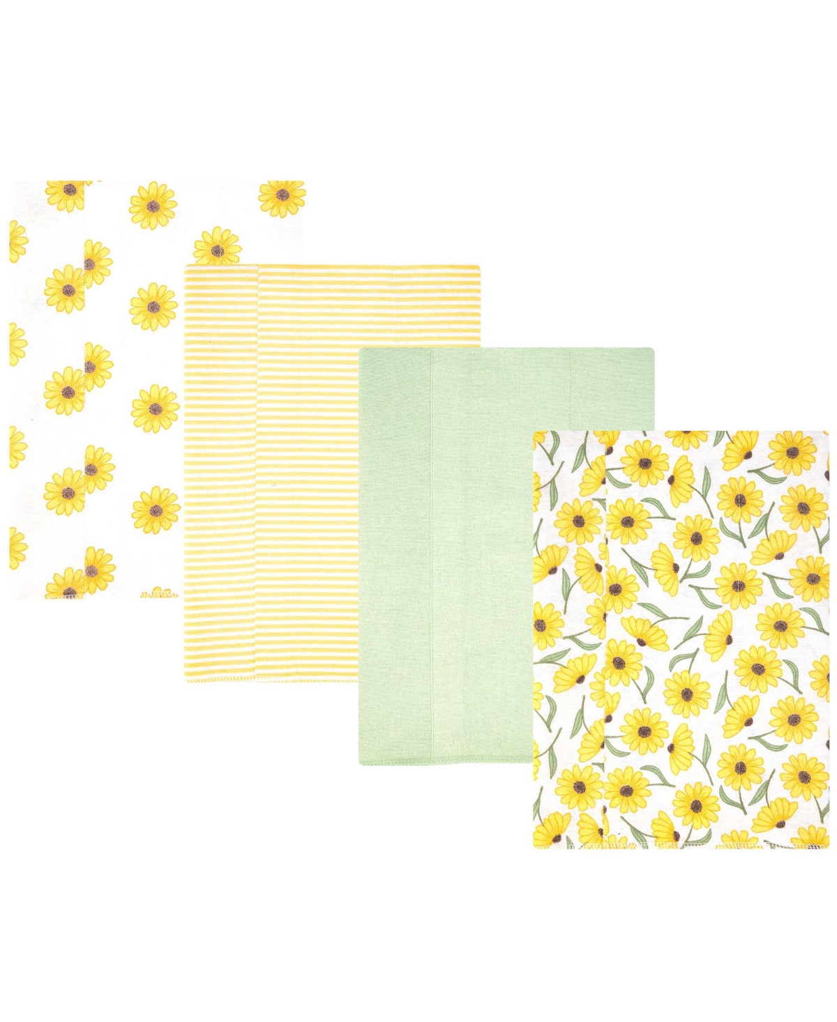 Click here for Hudson Baby Girl Cotton Poly Flannel Burp Cloths 4... prices