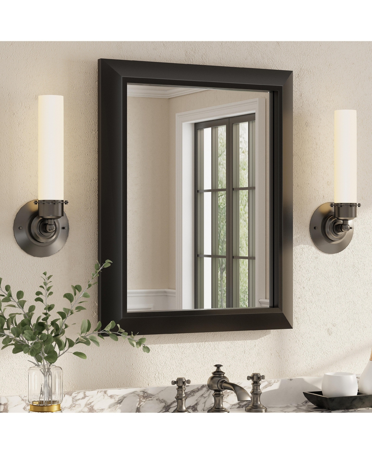 Click here for Apmir 16 x 20 Inch Thick Metal Framed Wall Mirrors... prices