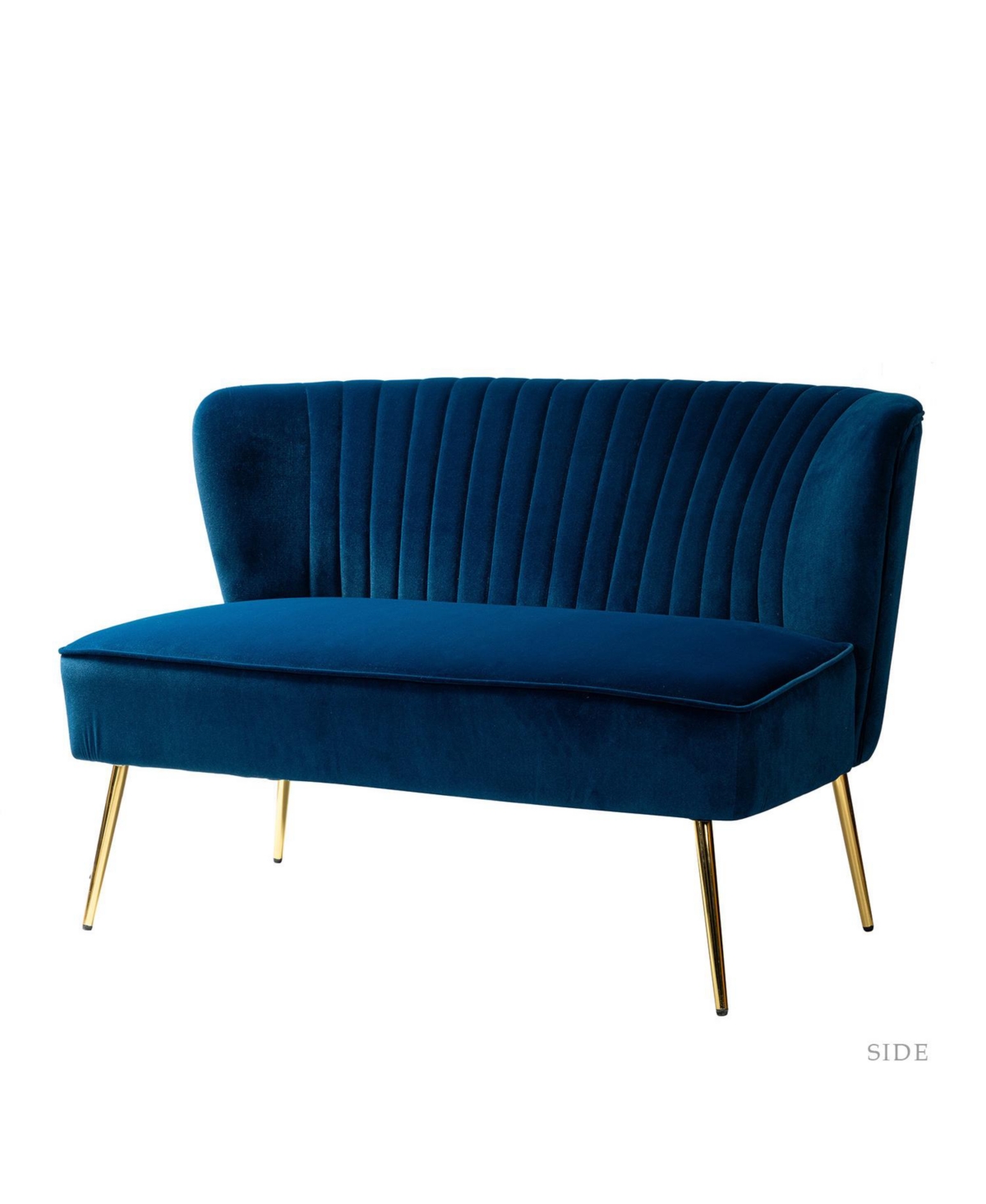 Click here for Hulala Home Euclid 47 Contemporary Velvet 2-Seat A... prices