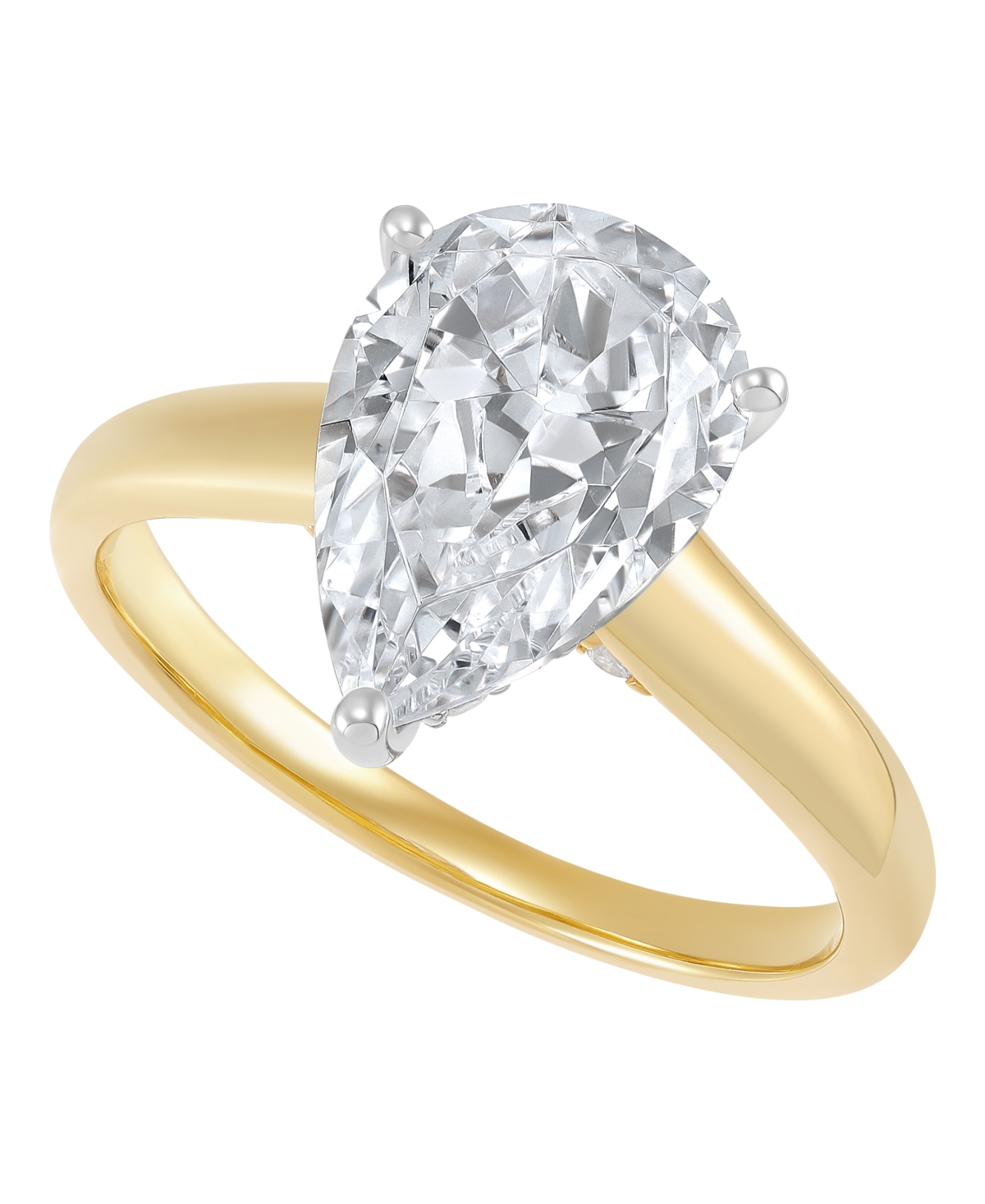 Click here for Macys Igi Certified Lab Grown Pear Diamond (3-1/4... prices