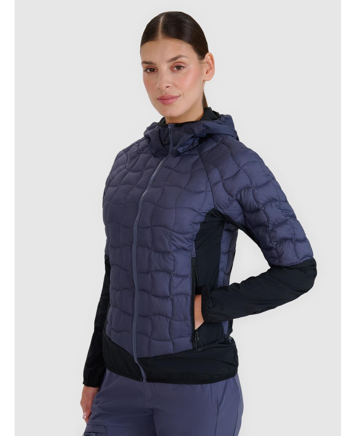 Click here for 4F Womens Trekking Down Jacket With Primaloft Blac... prices