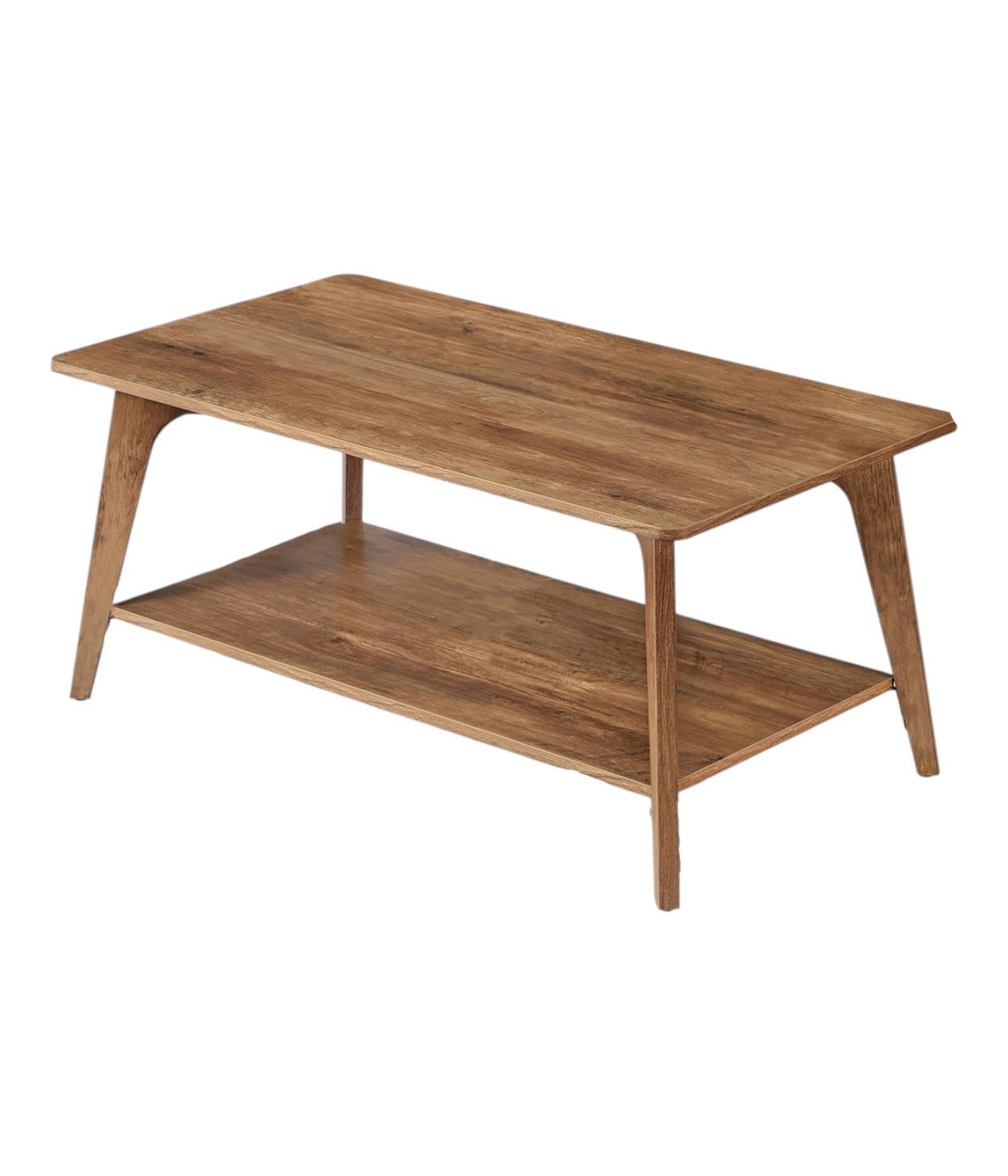 Click here for Slickblue 2 Tier Coffee Table with Storage Rounded... prices